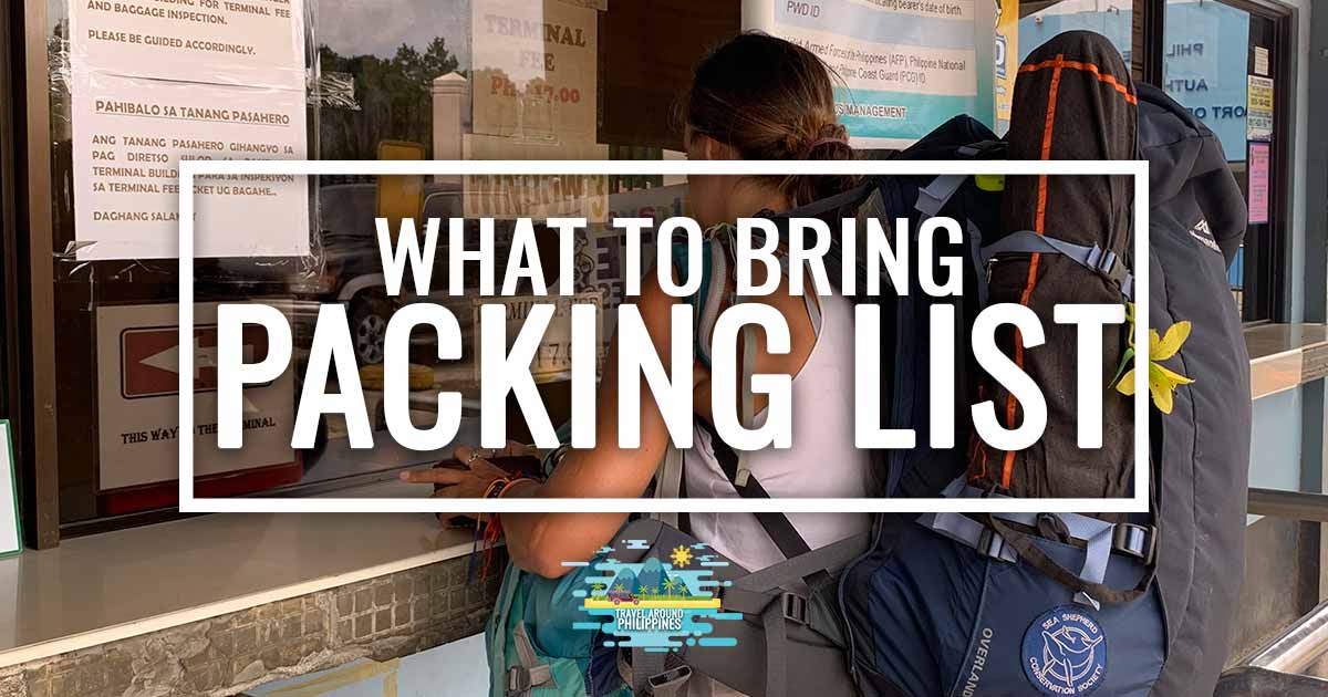 The Philippines Packing List: What to bring - Travel around The Philippines